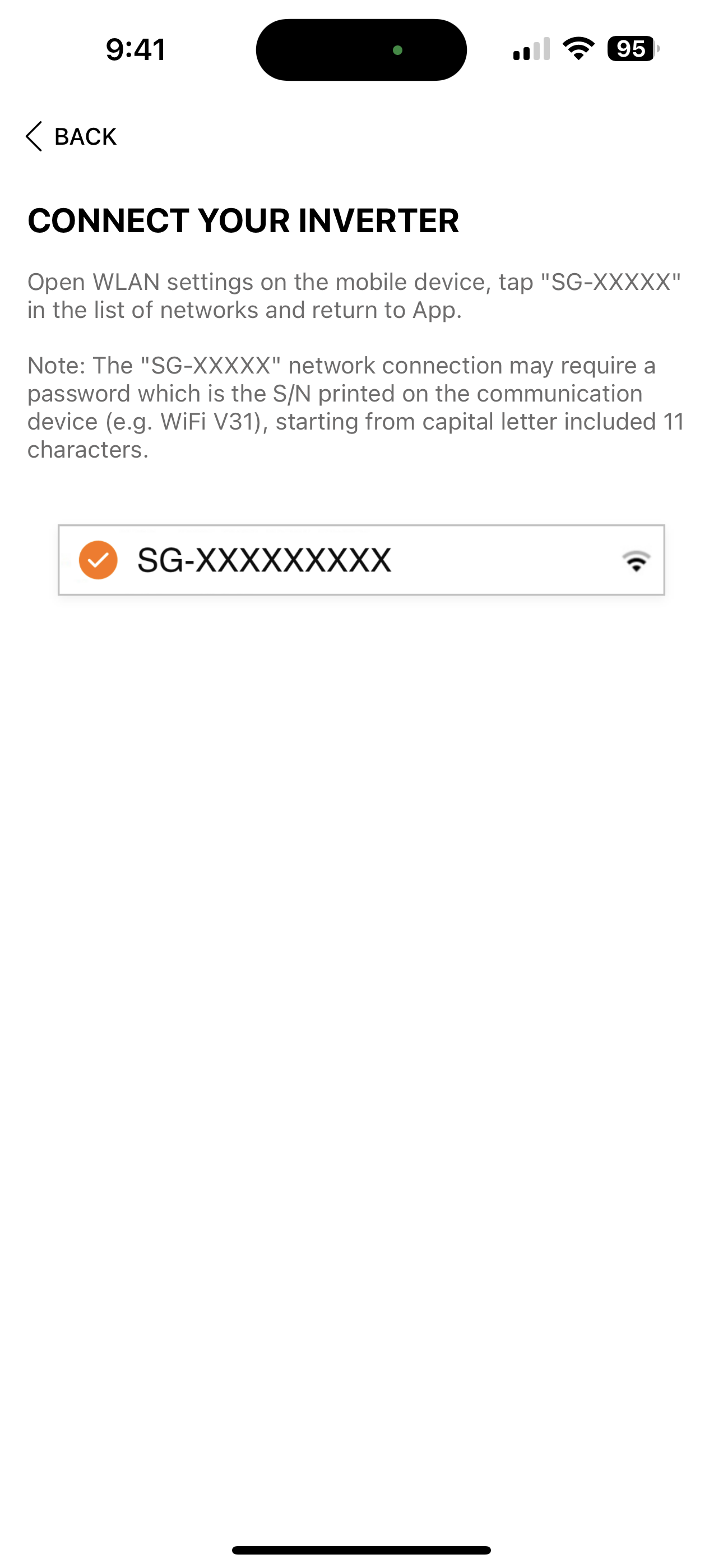 How to change your Sungrow WIFI configuration